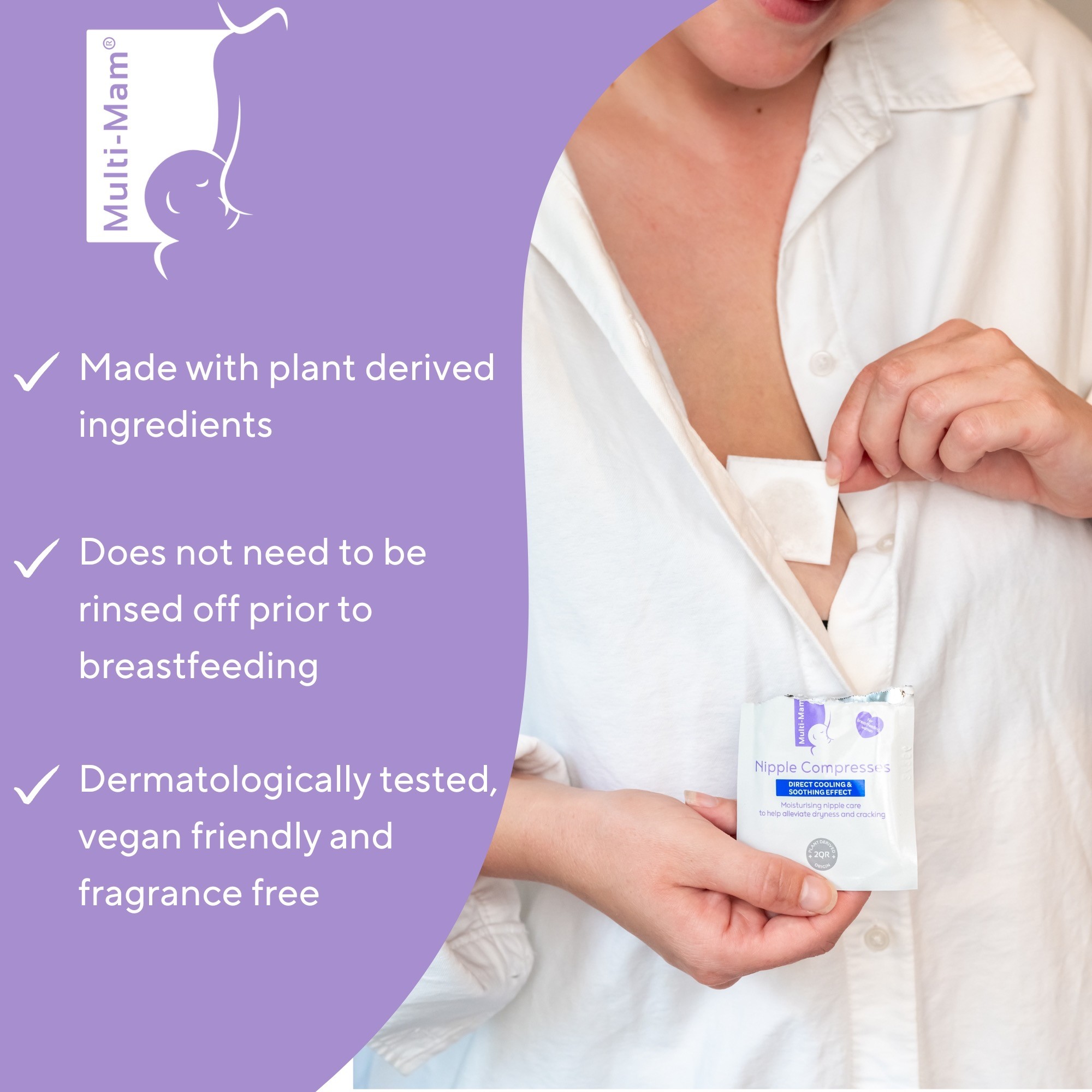 Multi-Mam Compresses 12 Pack | Nipple Shields | Baby Bunting AU