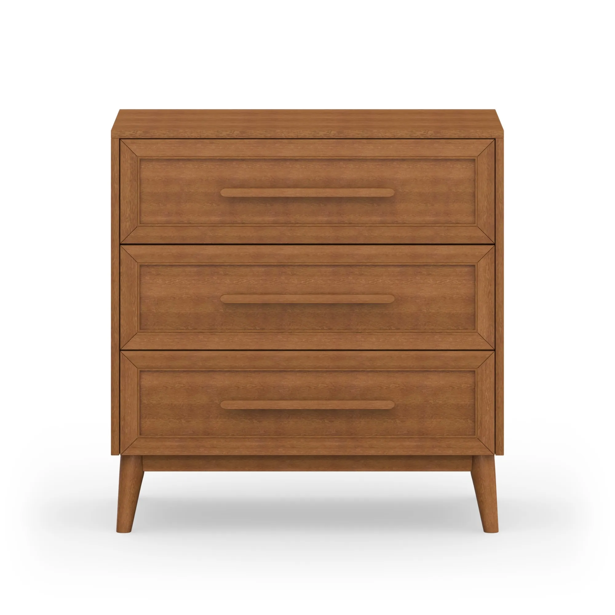 BabyRest Beckett Drawer Chest Teak | Baby Bunting AU