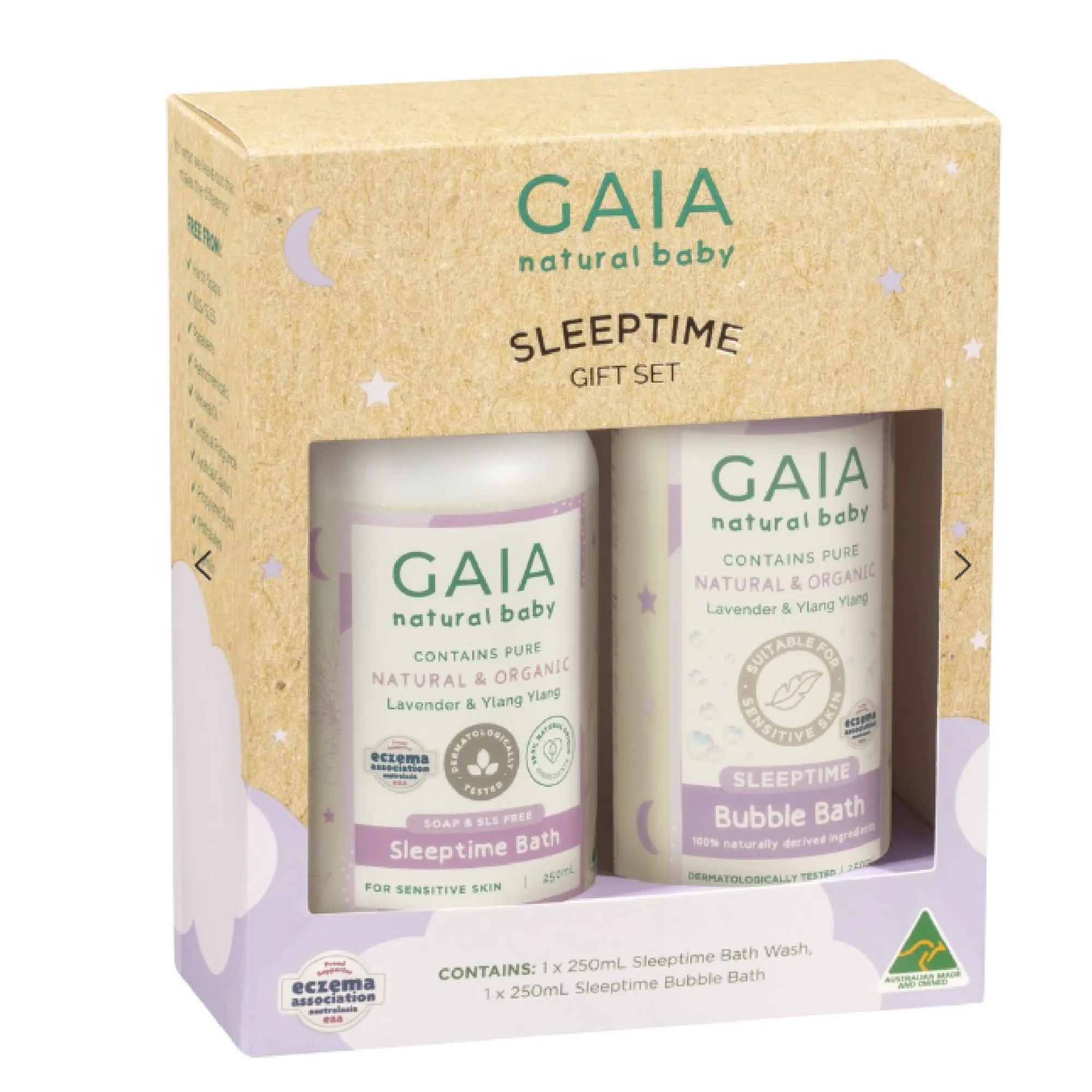 Gaia Sleeptime Gift Set | Baby Bunting AU