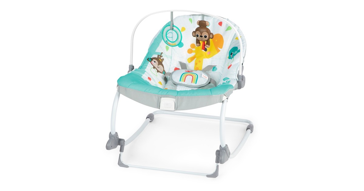 Bright Starts Infant To Toddler Rocker Wild Vibes | Baby Bunting NZ
