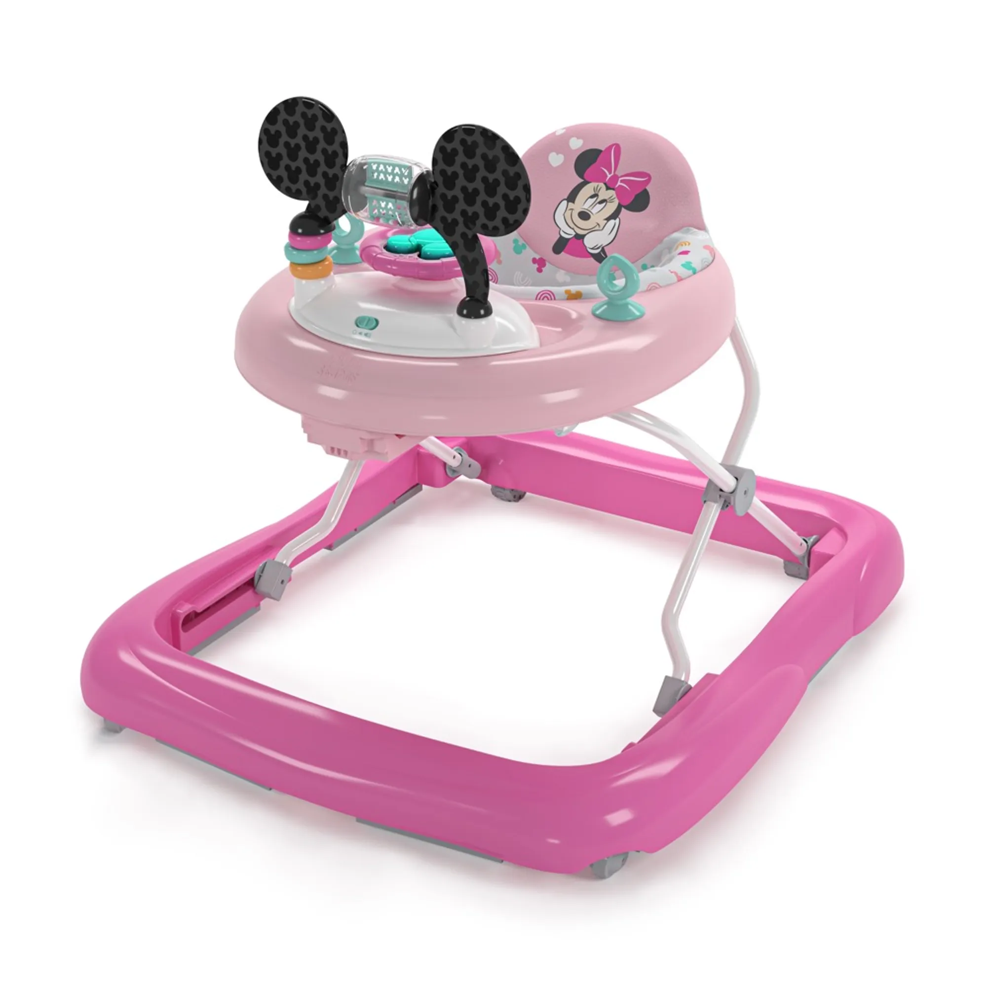 Bright Starts Tiny Trek 2-In-1 Walker Minnie Mouse Forever Besties ...