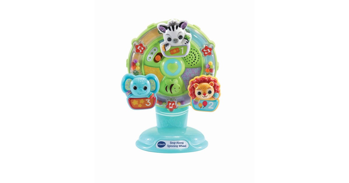 VTech Baby Sing-Along Spinning Wheel | Baby Bunting NZ