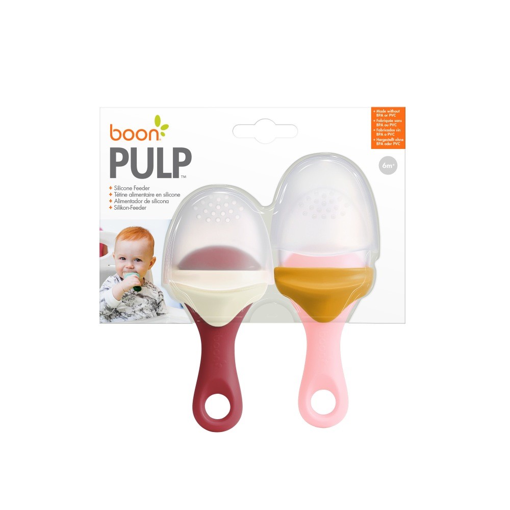 Boon Pulp Pink & Coral 2Pk | Mid Season Sale | Baby Bunting AU