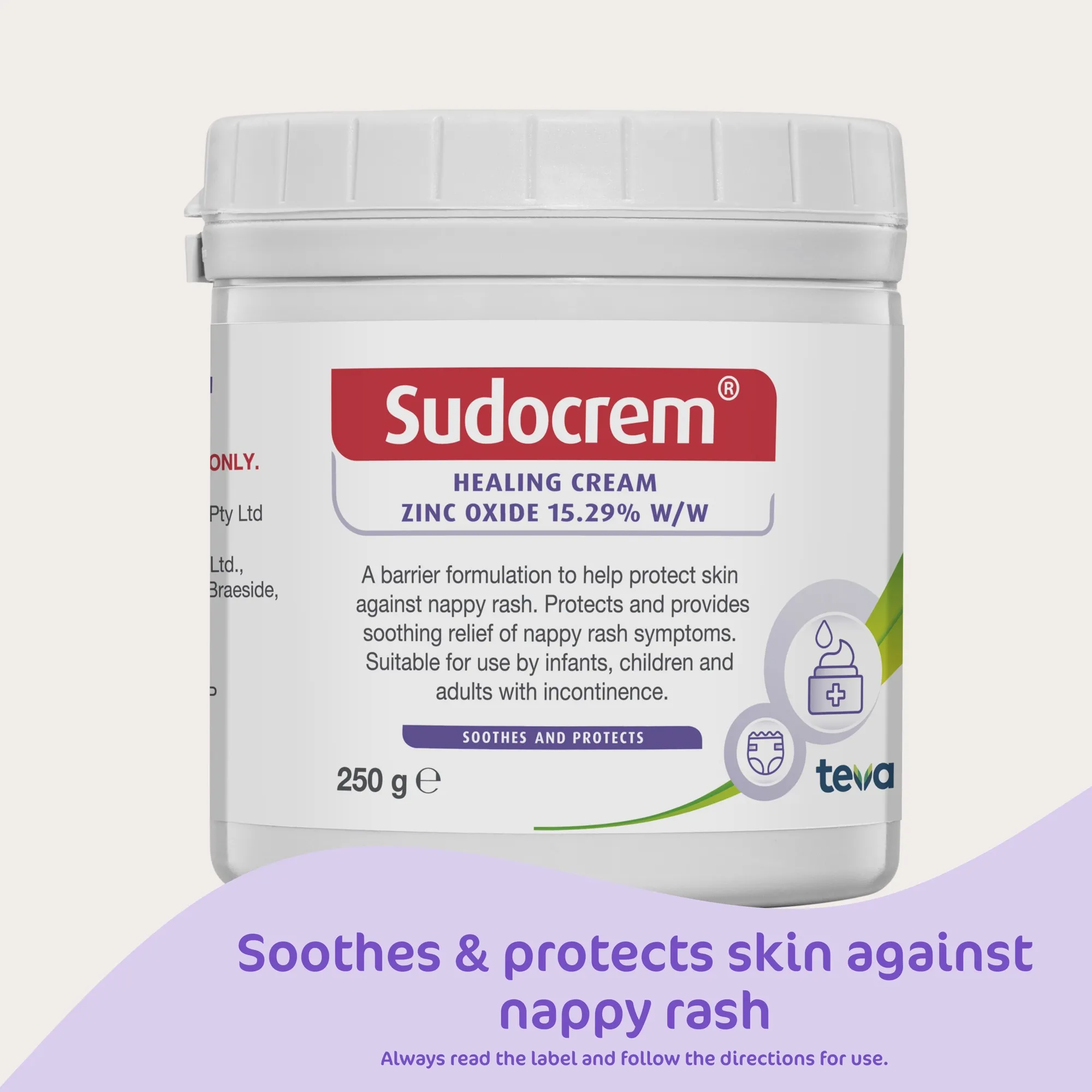 Sudocrem Healing Cream Tub 250G | Baby Bunting NZ