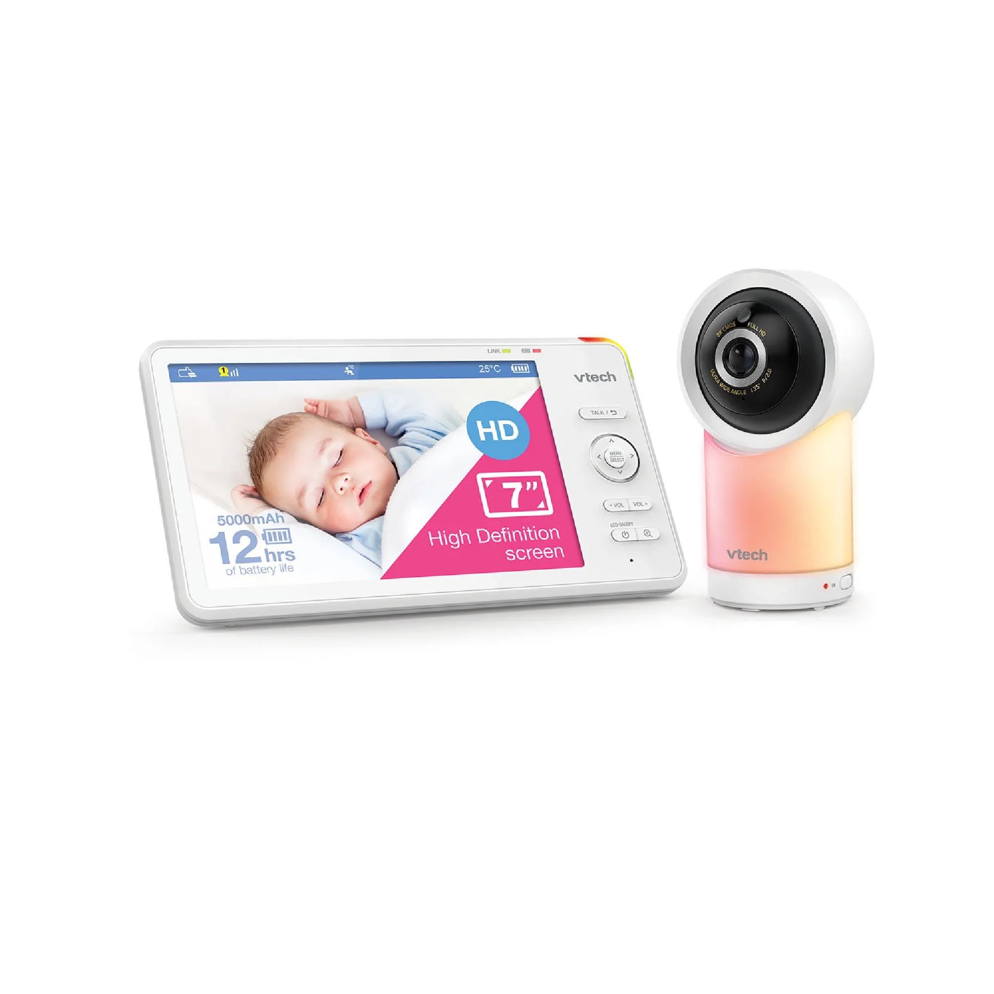 VTech Video & Audio Monitor RM7766HD | Baby Bunting NZ