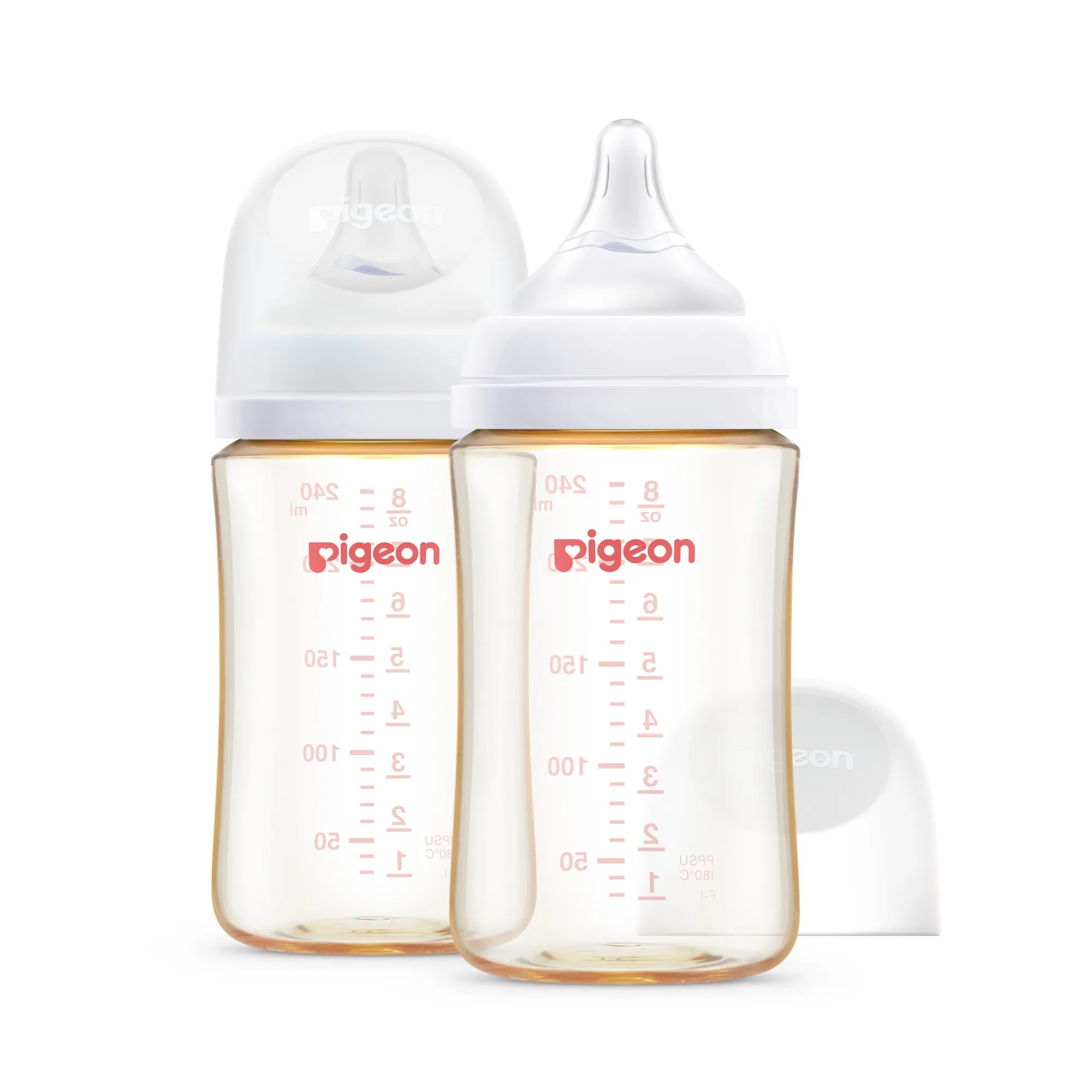 Pigeon SofTouch III Bottle PPSU 2Pk 240ML | Baby Bunting AU