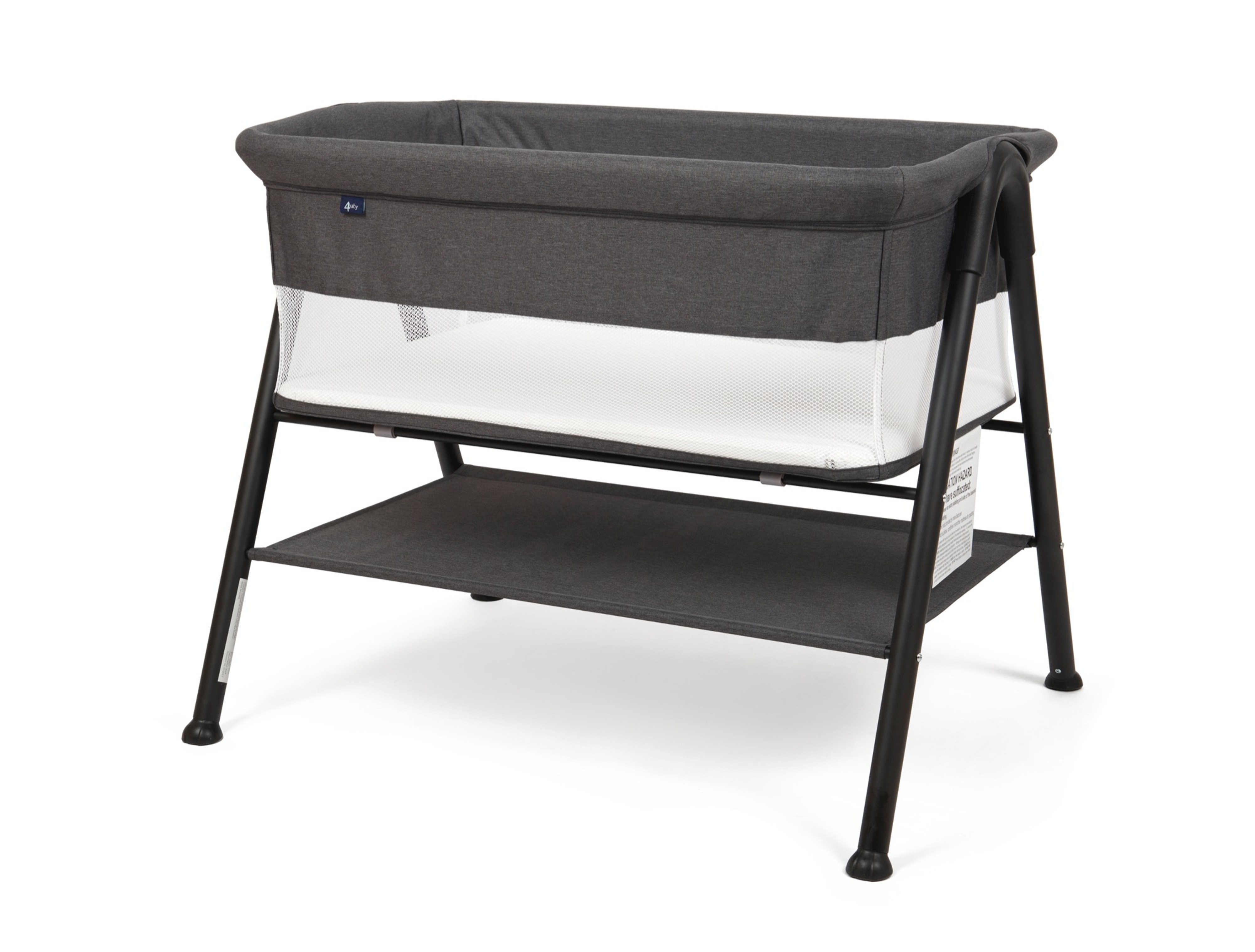 4Baby Dreamy Bassinet - Black | Baby Bunting NZ