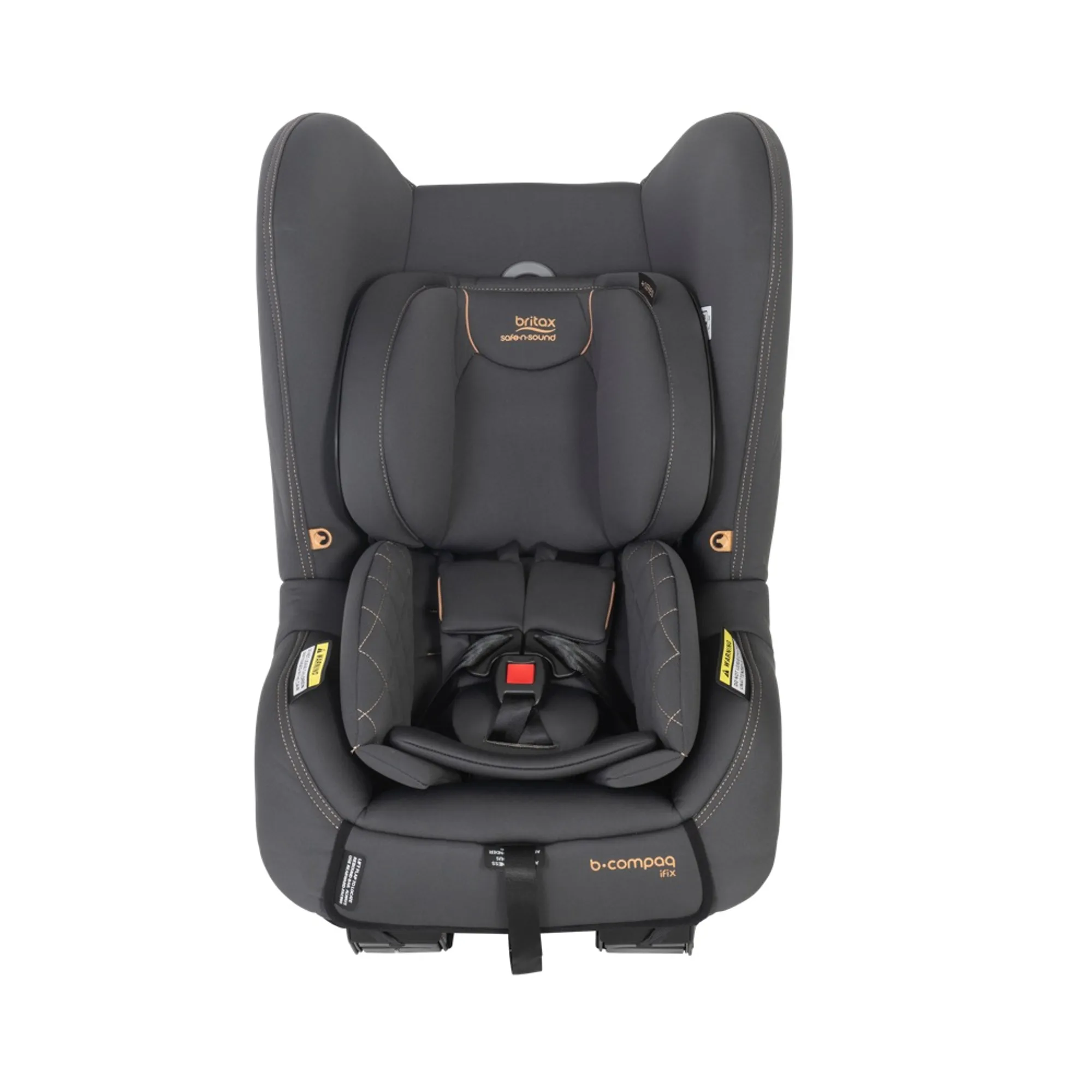 Britax Safe N Sound B-Compaq Ifix+ Car Seat Grey Opal | Baby Bunting AU