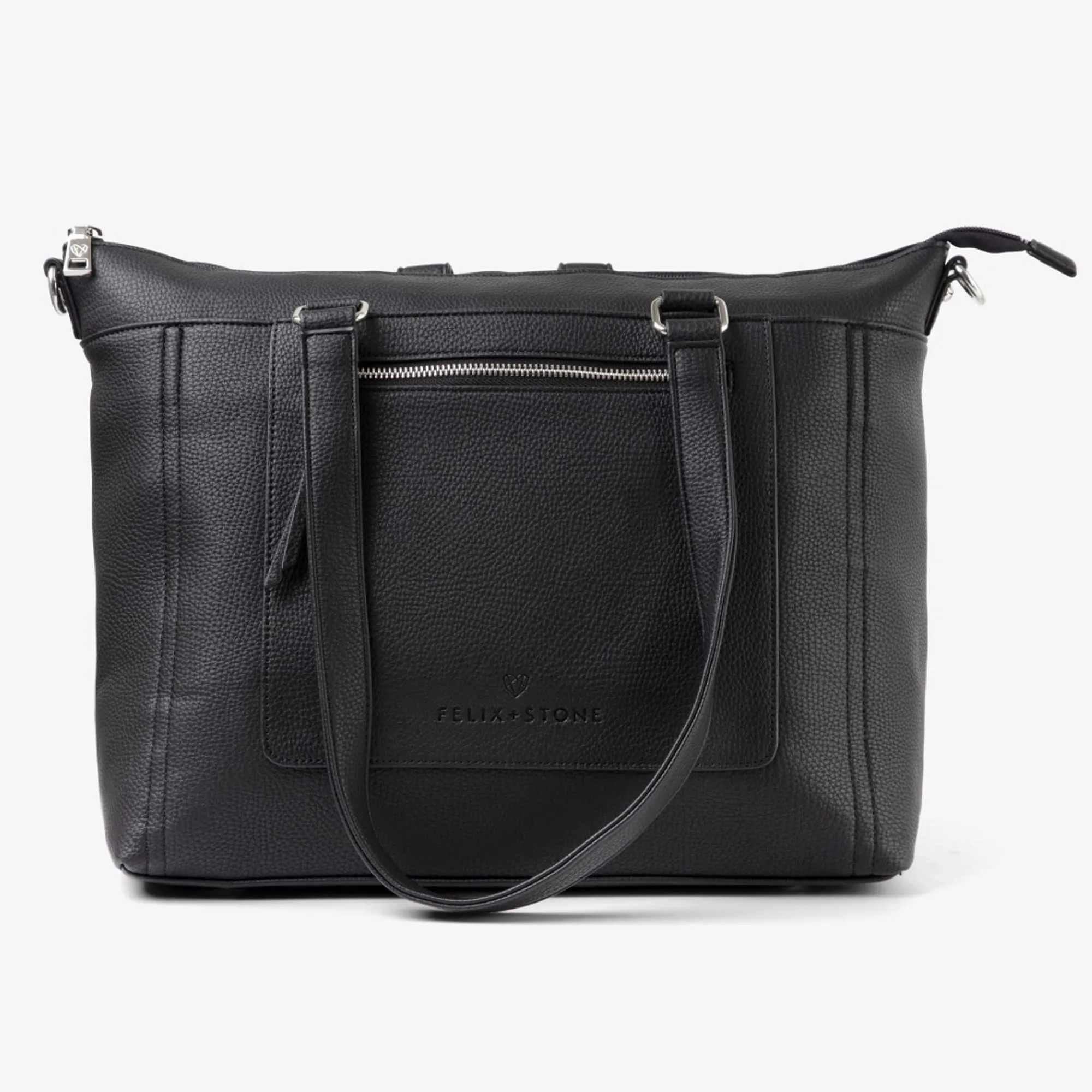 Felix + Stone Mia Convertible Backpack Black | Baby Bunting AU