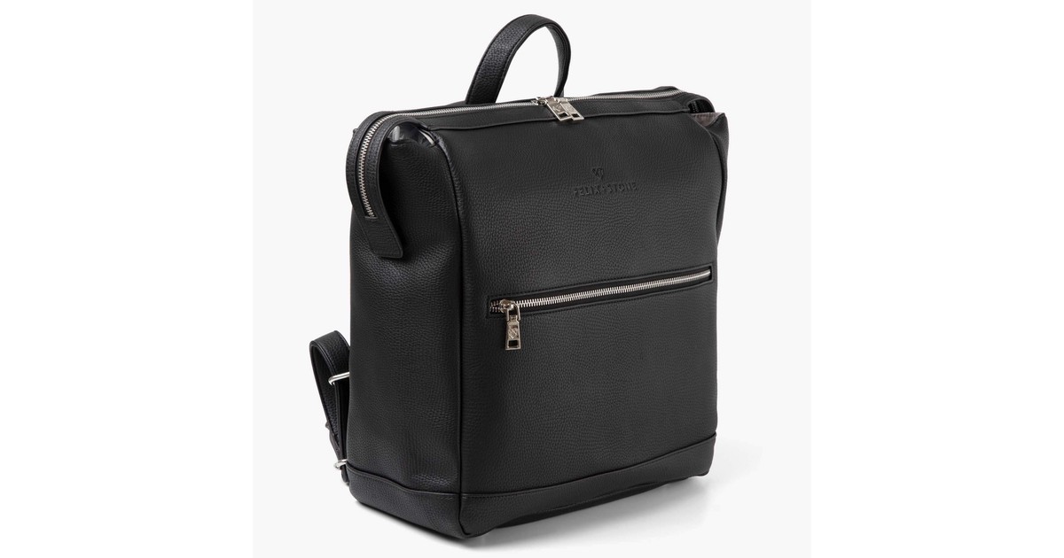 Felix + Stone Archie Backpack Black | Baby Bunting AU
