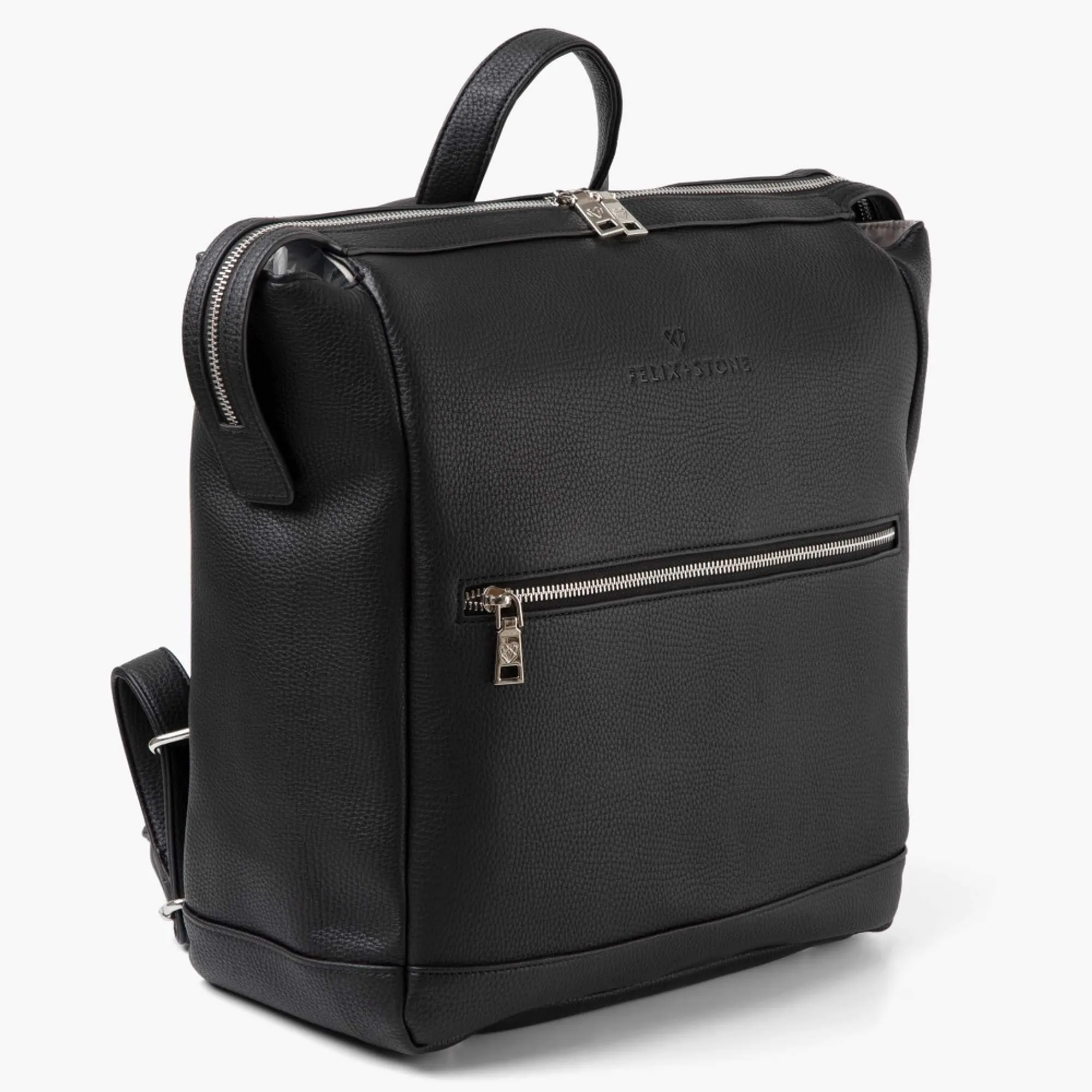 Felix + Stone Archie Backpack Black | Baby Bunting AU