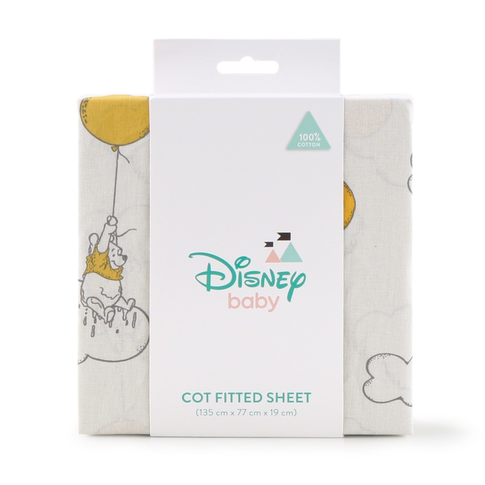 Disney Winnie's Woodland Cot Fitted Sheet | Nursery Collections | Baby ...