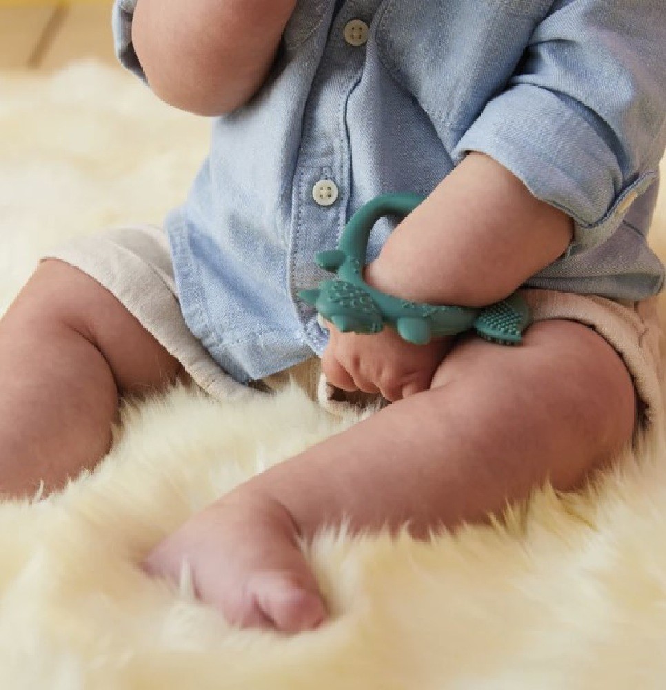 B.Box Wrist Teether Lullaby Blue | Teethers | Baby Bunting AU