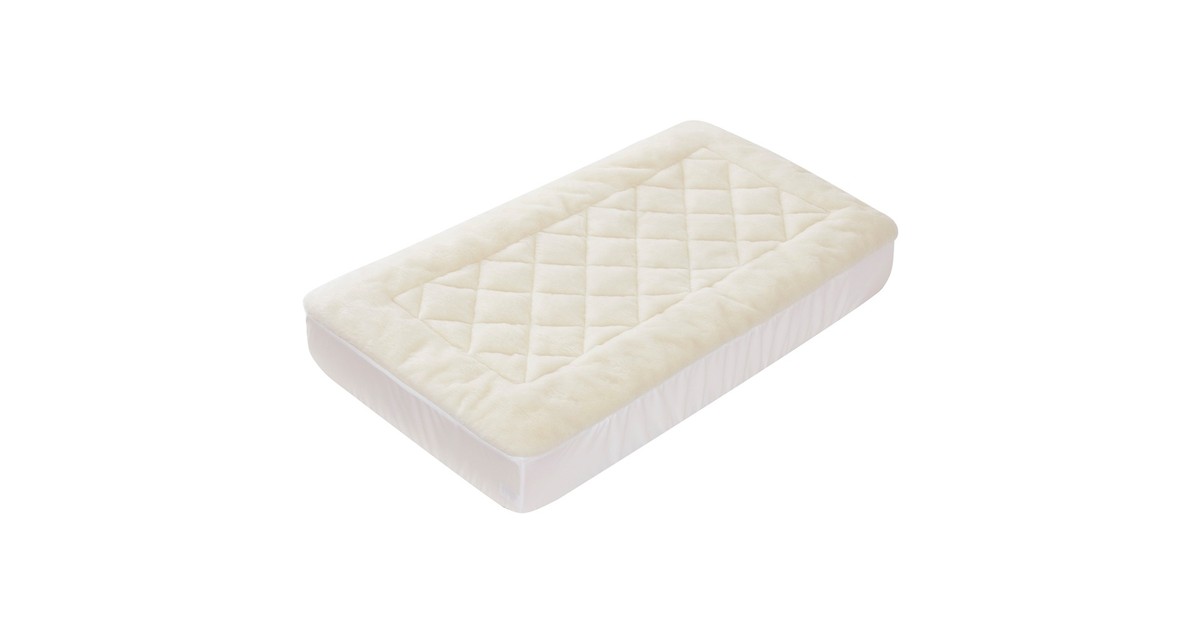 Merino Baby Wool Underlay Cot | Baby Bunting NZ