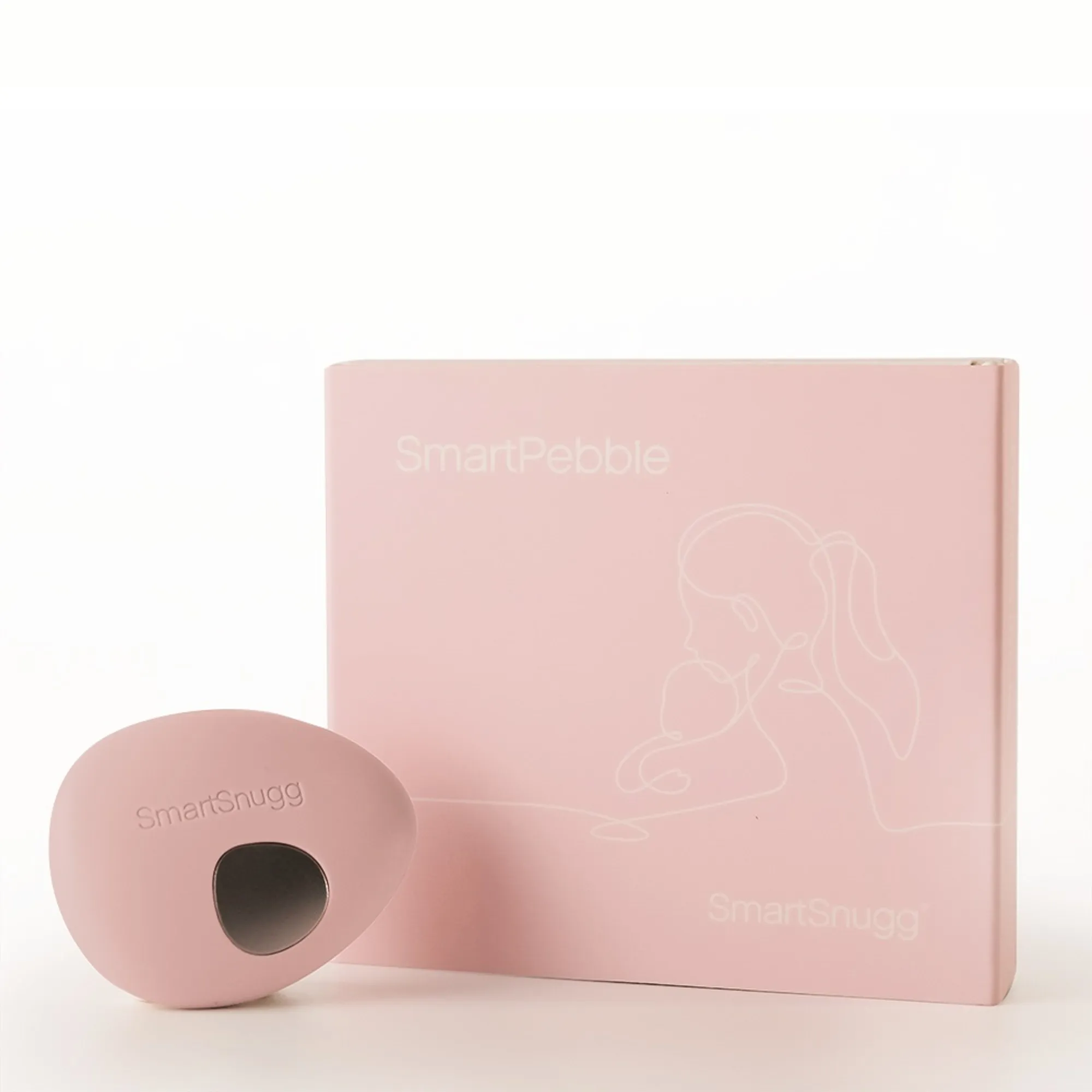 Smart Snugg Pebble Monitor Blush | Baby Bunting AU