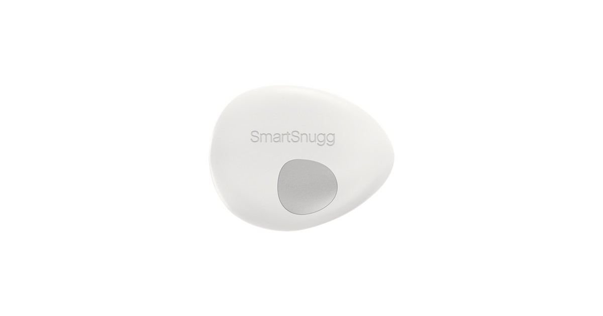 Smart Snugg Pebble Monitor White | Baby Bunting AU
