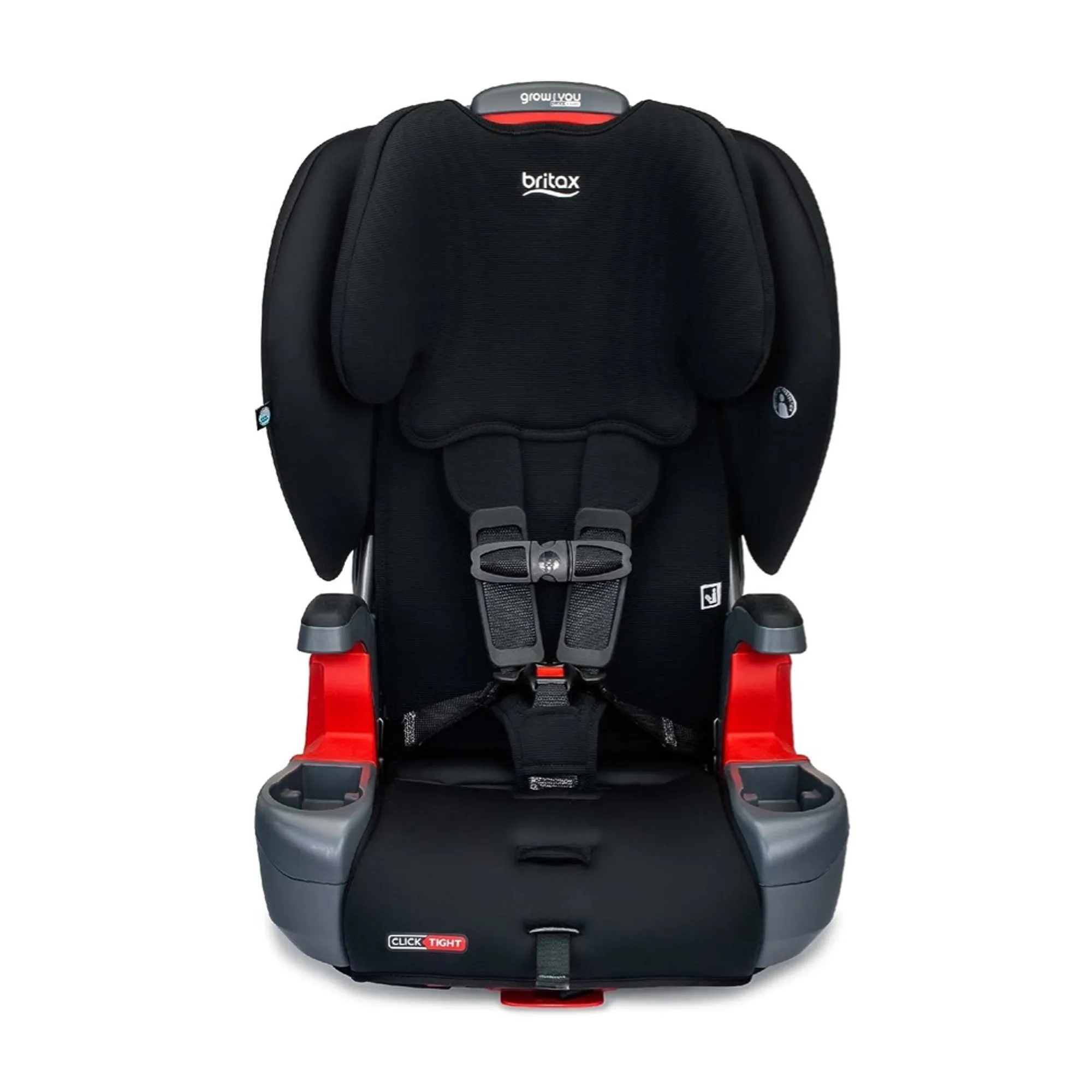 Britax Grow With You Clicktight Convertible Booster Safewash Black ...