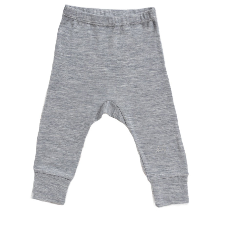 Merino Baby Pant Grey | Baby Pants | Baby Bunting NZ