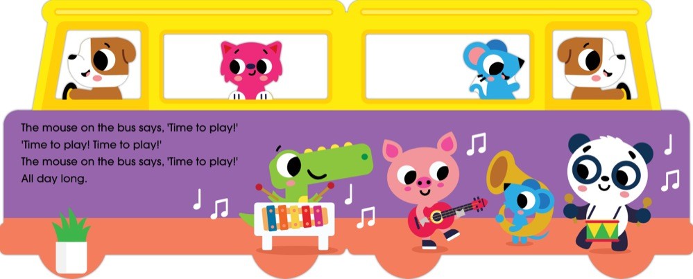 The Wheels On The Bus Board Book | Childrens Books | Baby Bunting NZ