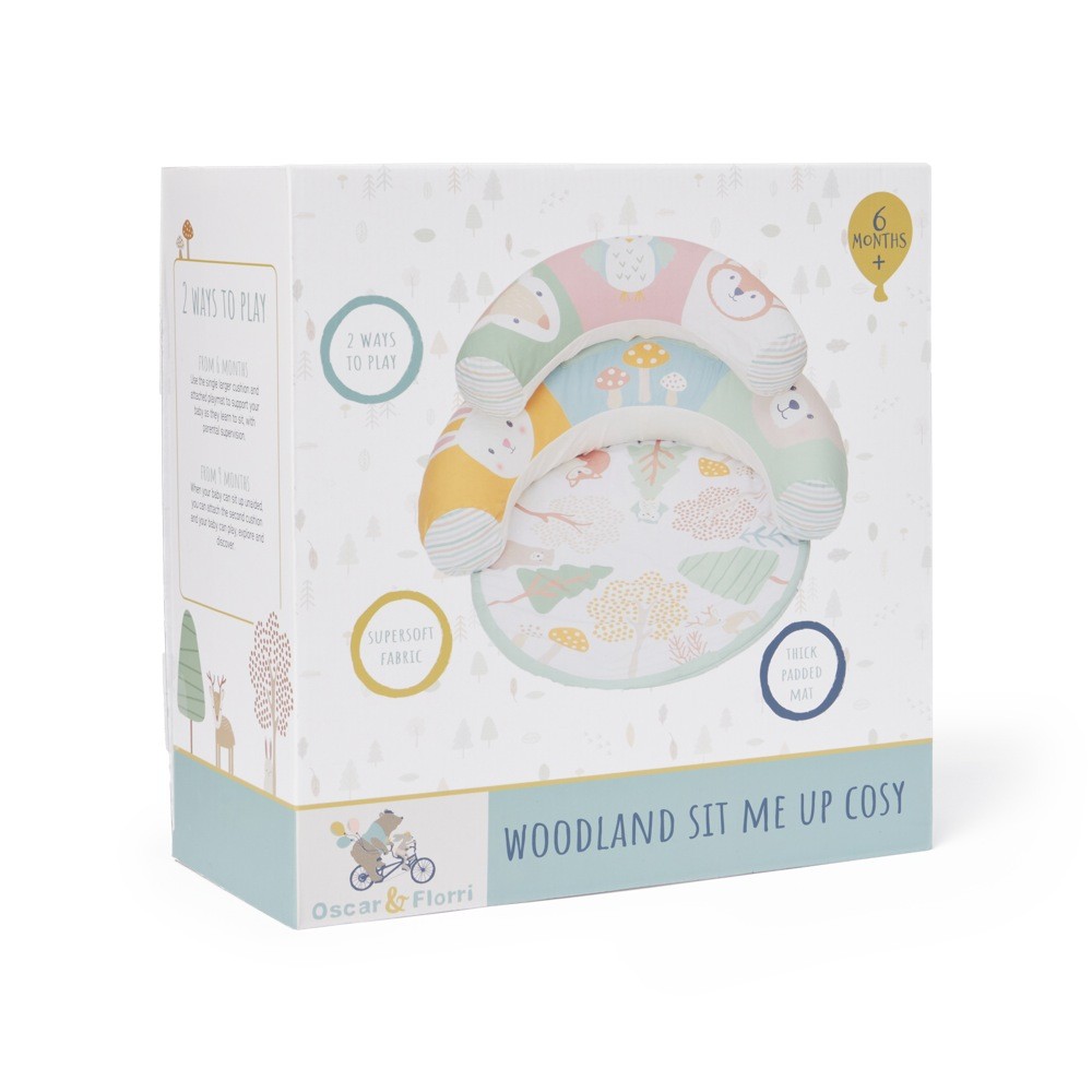 Oscar & Florri Woodland Sit Me Up Cosy | Mats | Baby Bunting AU