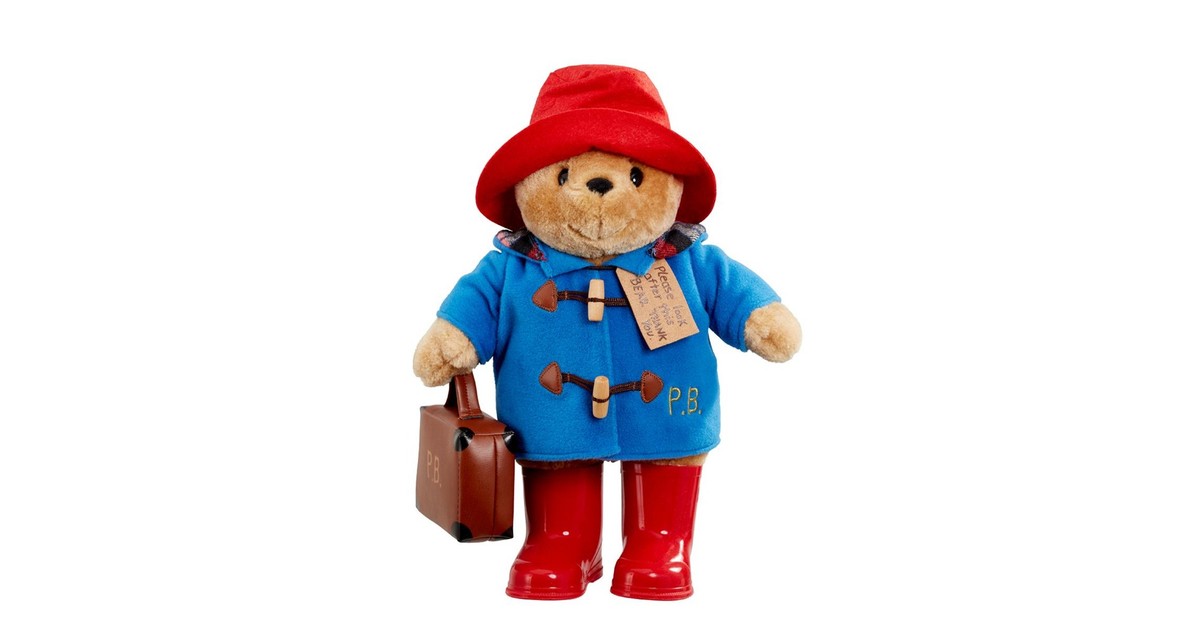Paddington Bear Paddington With Boots Embroidered Coat & Suitcase Large | Baby Bunting AU