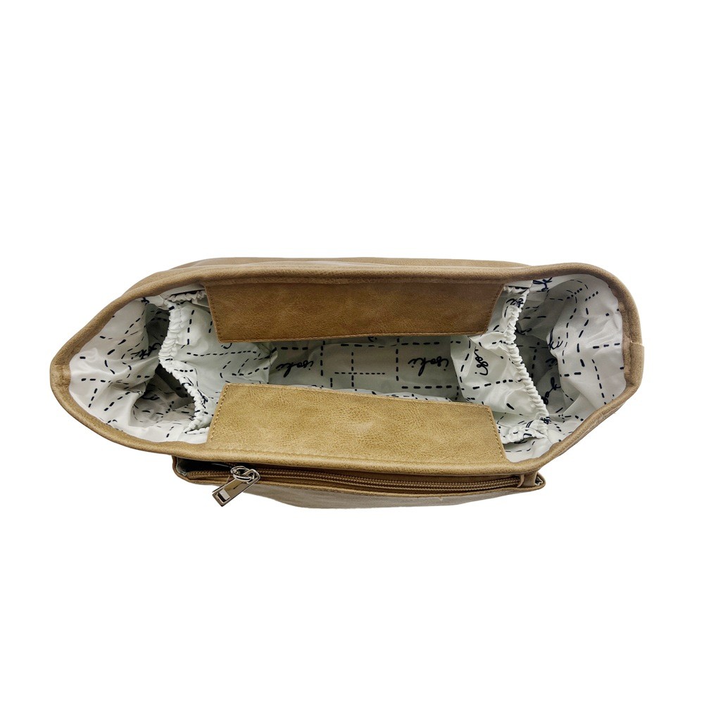 Isoki Pram Caddy Tully Latte | Nappy Bags | Baby Bunting AU