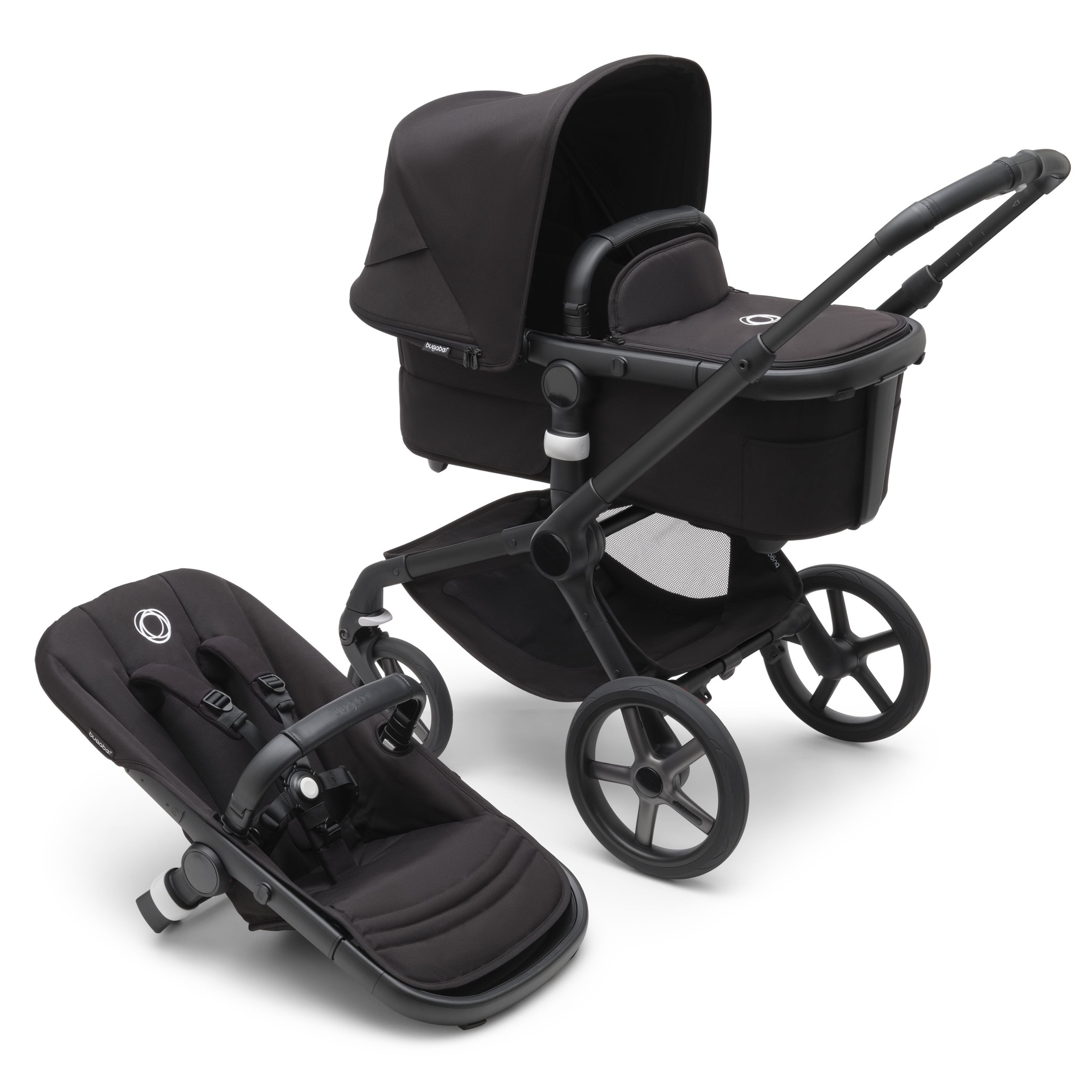Bugaboo Fox 5 Black/Midnight Black | Baby Bunting AU