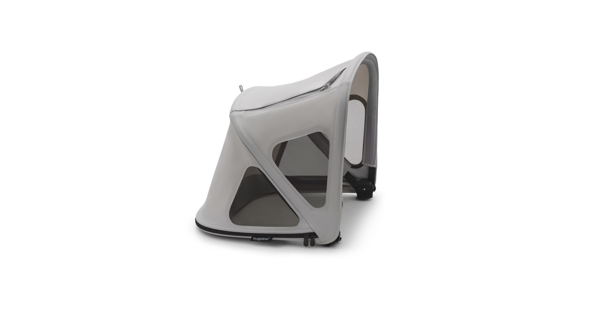Bugaboo Fox/Cameleon3/Lynx Breezy Sun Canopy V2 Misty Grey | Baby ...