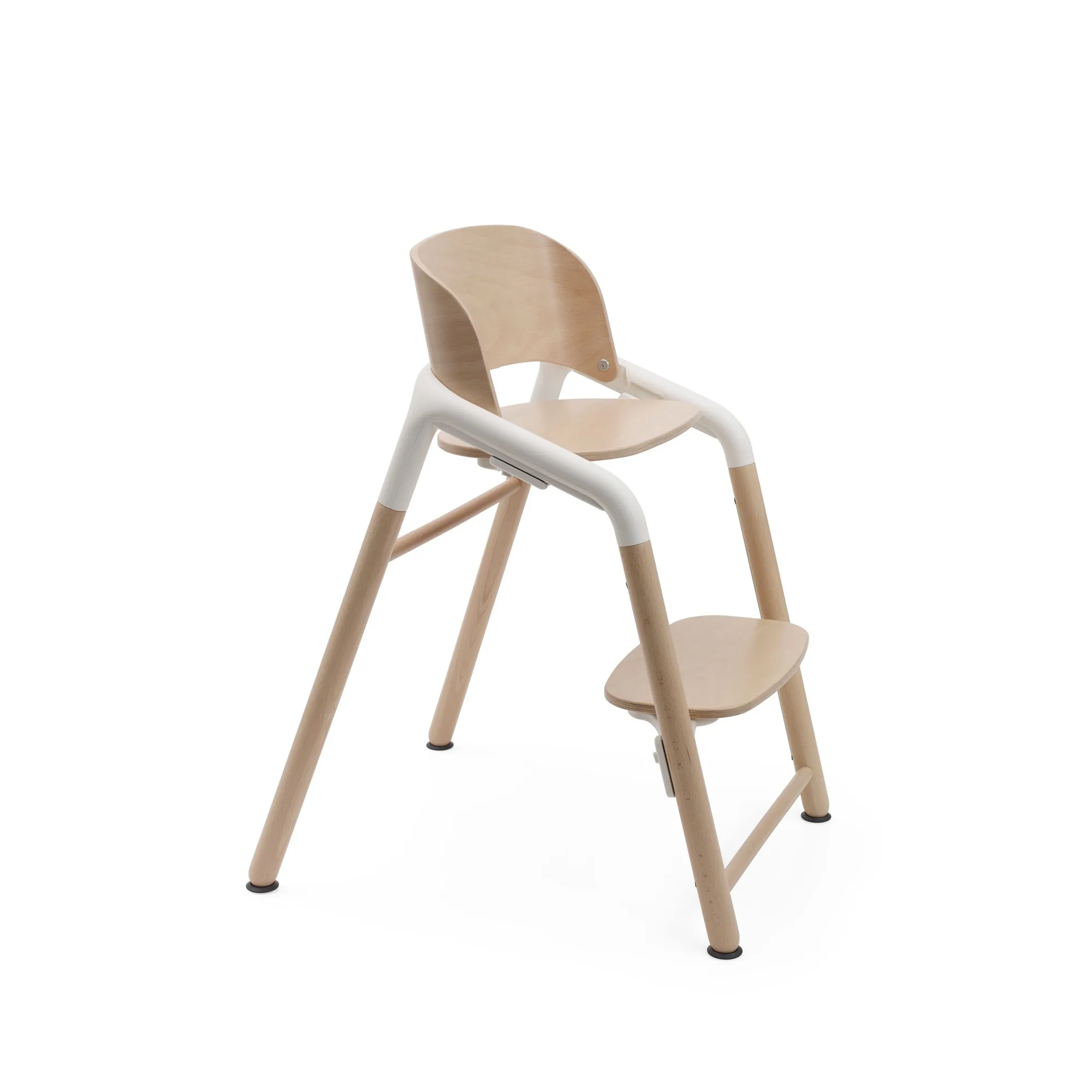 Bugaboo Giraffe High Chair - Neutral Wood/White | Baby Bunting AU