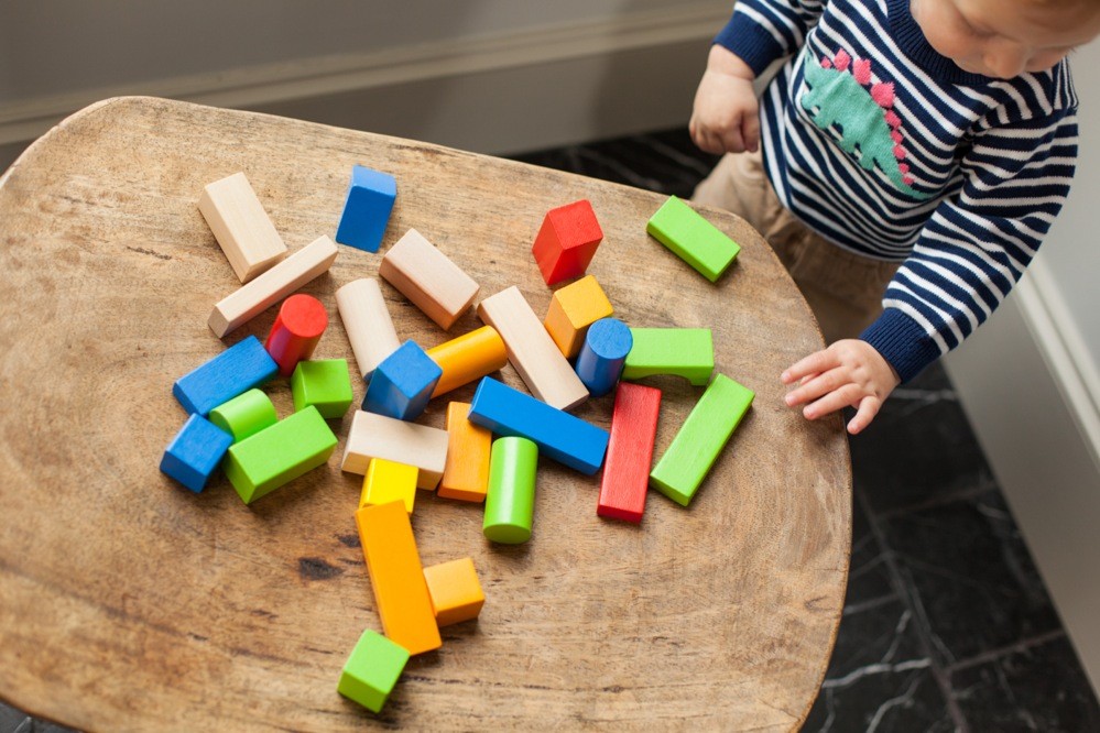 Fat Brain Wooden Timberblocks 100 Piece Block Set | Interactive Toys ...