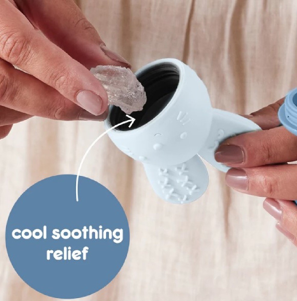 B.Box Baby Chill And Fill Teether Lullaby Blue | Teethers | Baby Bunting AU