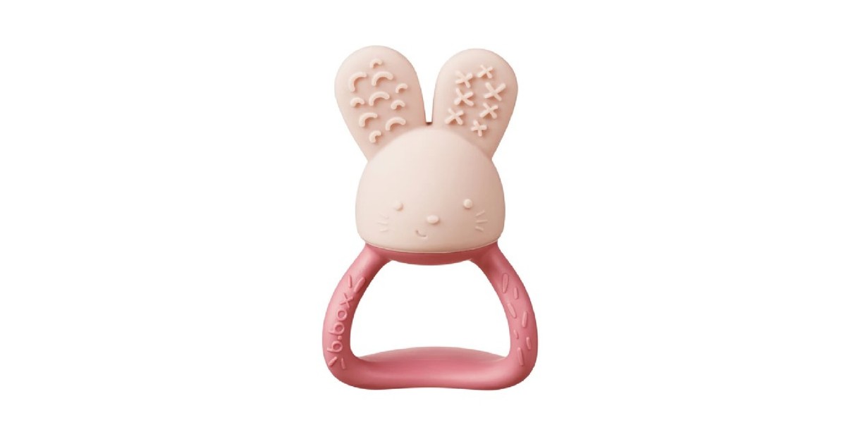 B.Box Baby Chill And Fill Teether Blush | Baby Bunting AU
