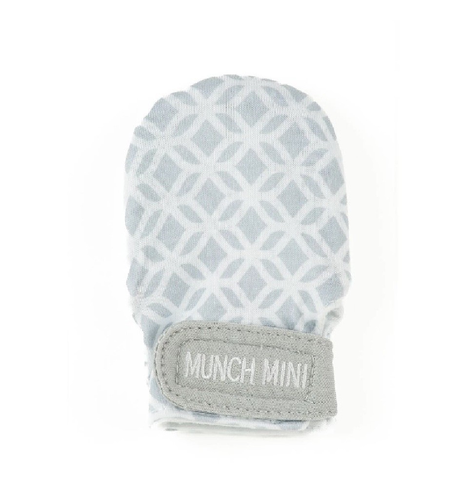 Malarkey Munch Minis Grey Geo | Teethers | Baby Bunting AU