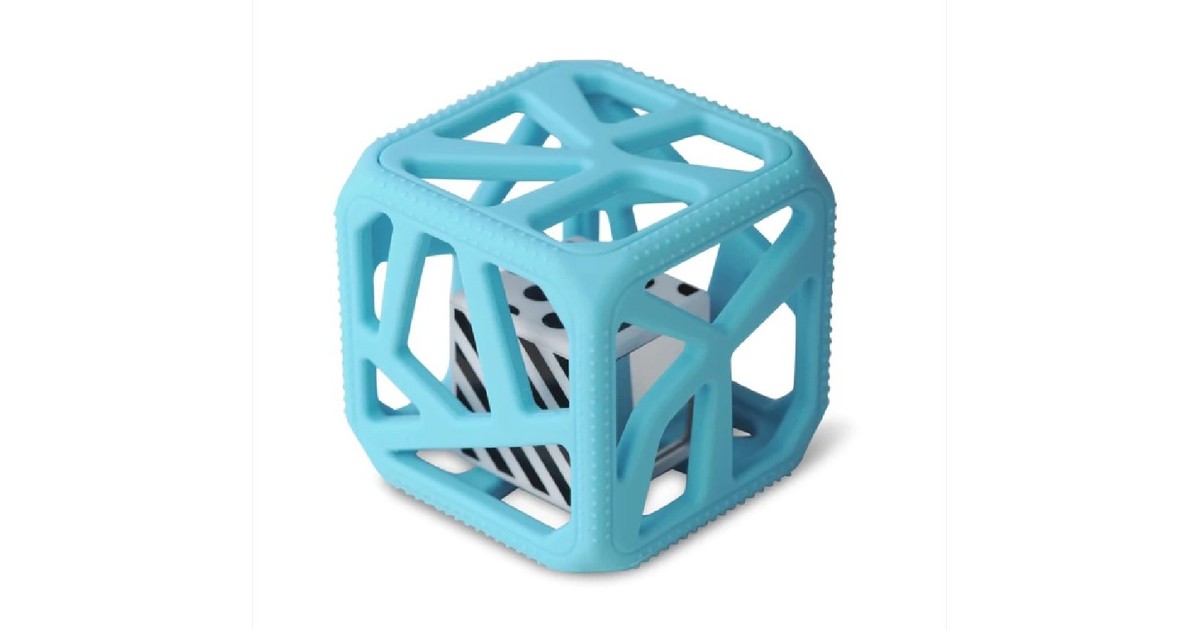 Malarkey Chew Cube Blue | Baby Bunting AU
