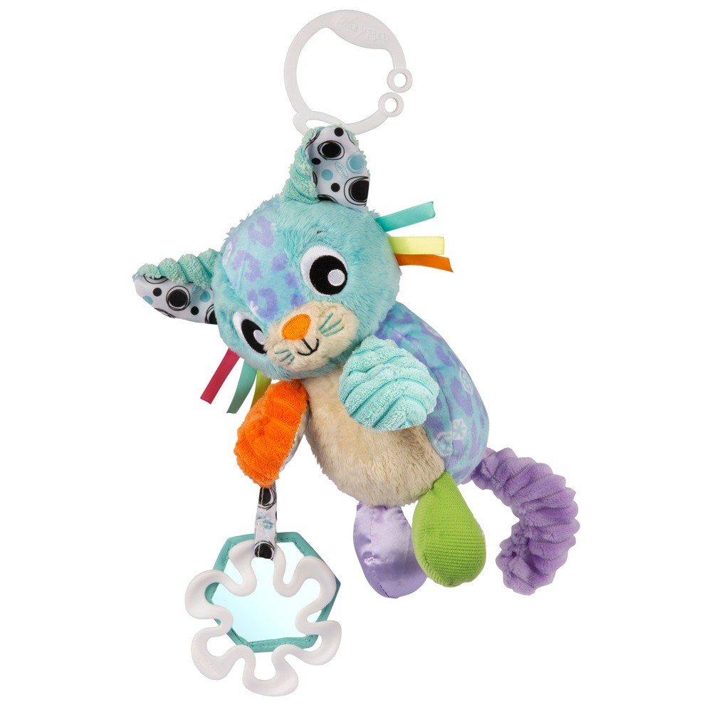 Playgro Sensory Friend Atka Artic Cat | Interactive Toys | Baby Bunting NZ