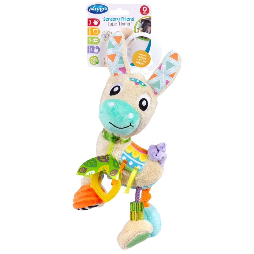 Playgro Sensory Friend Lupe Llama | Mid Season Sale | Baby Bunting AU