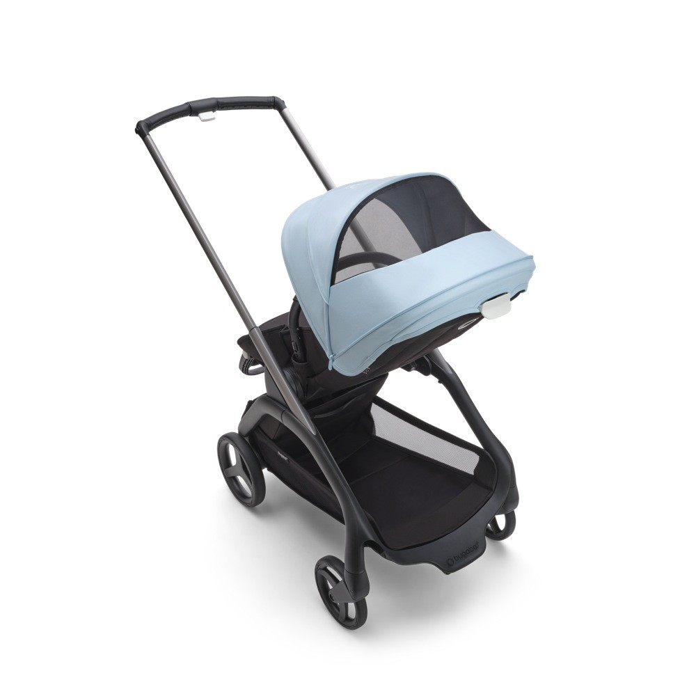 Bugaboo Dragonfly - Graphite/Black-Skyline Blue | 4 Wheel Prams | Baby ...