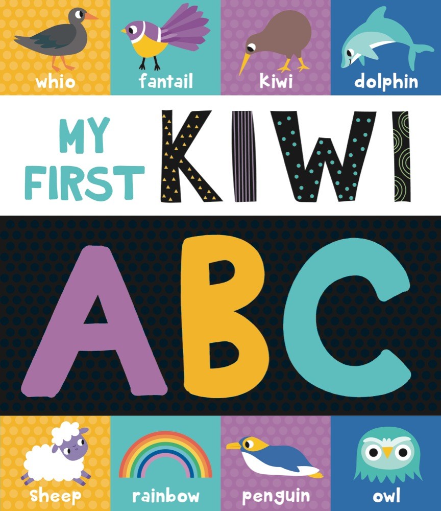 My First Kiwi Abc Board Book | Childrens Books | Baby Bunting NZ