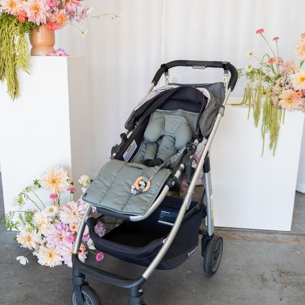 Outlook Head Hugger Sage Green | Liners | Baby Bunting NZ