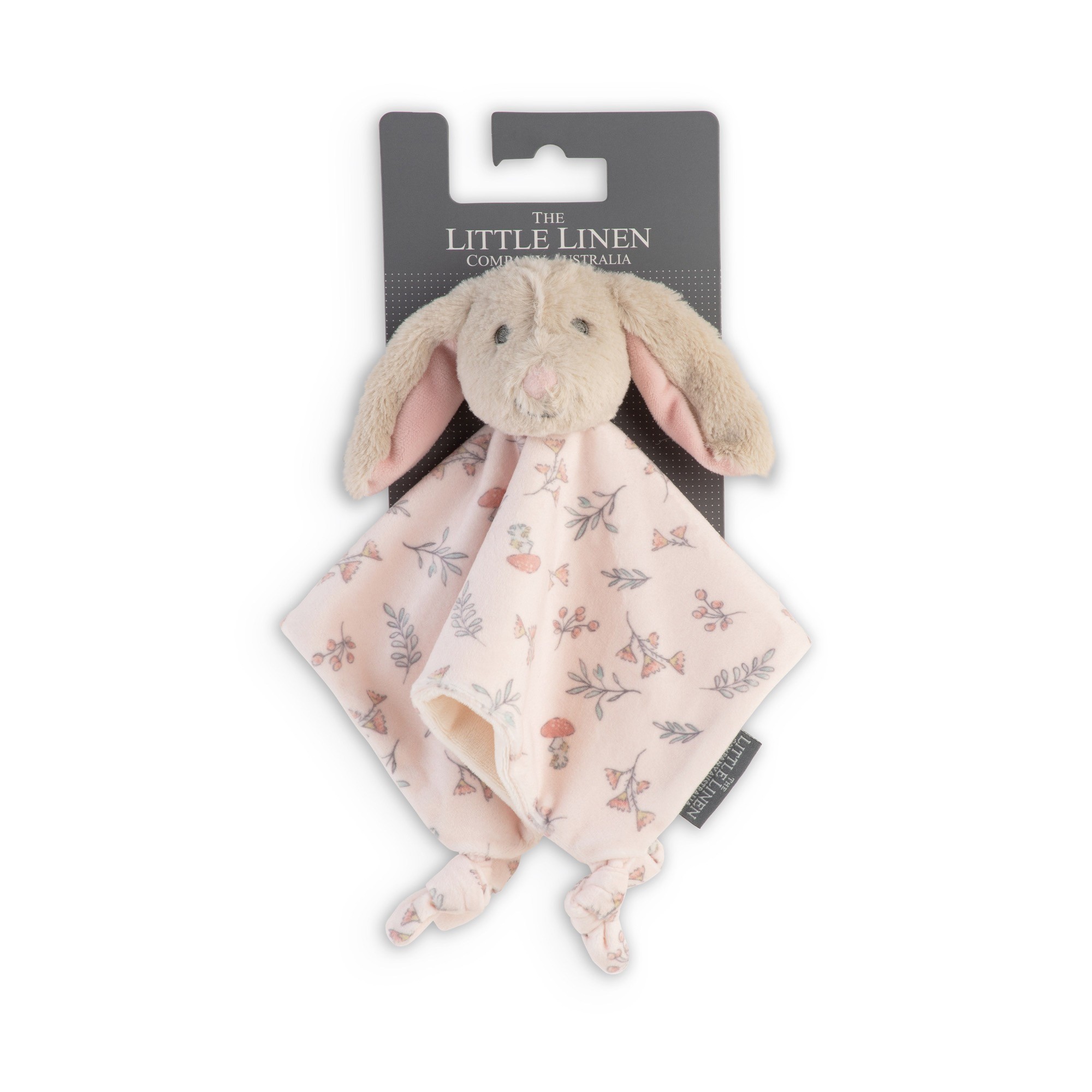 The Little Linen Co. Lovie Comforter Harvest Bunny | Security Blankets ...