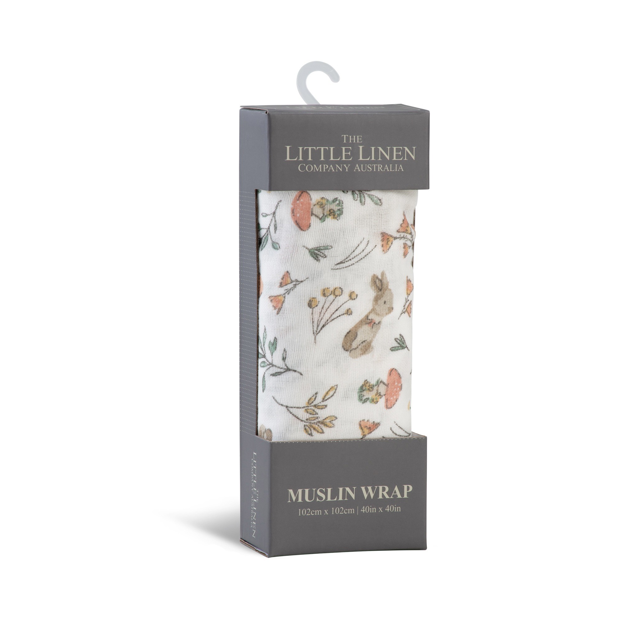 The Little Linen Co. Muslin Wrap Harvest Bunny 1 Pack | Wraps | Baby ...