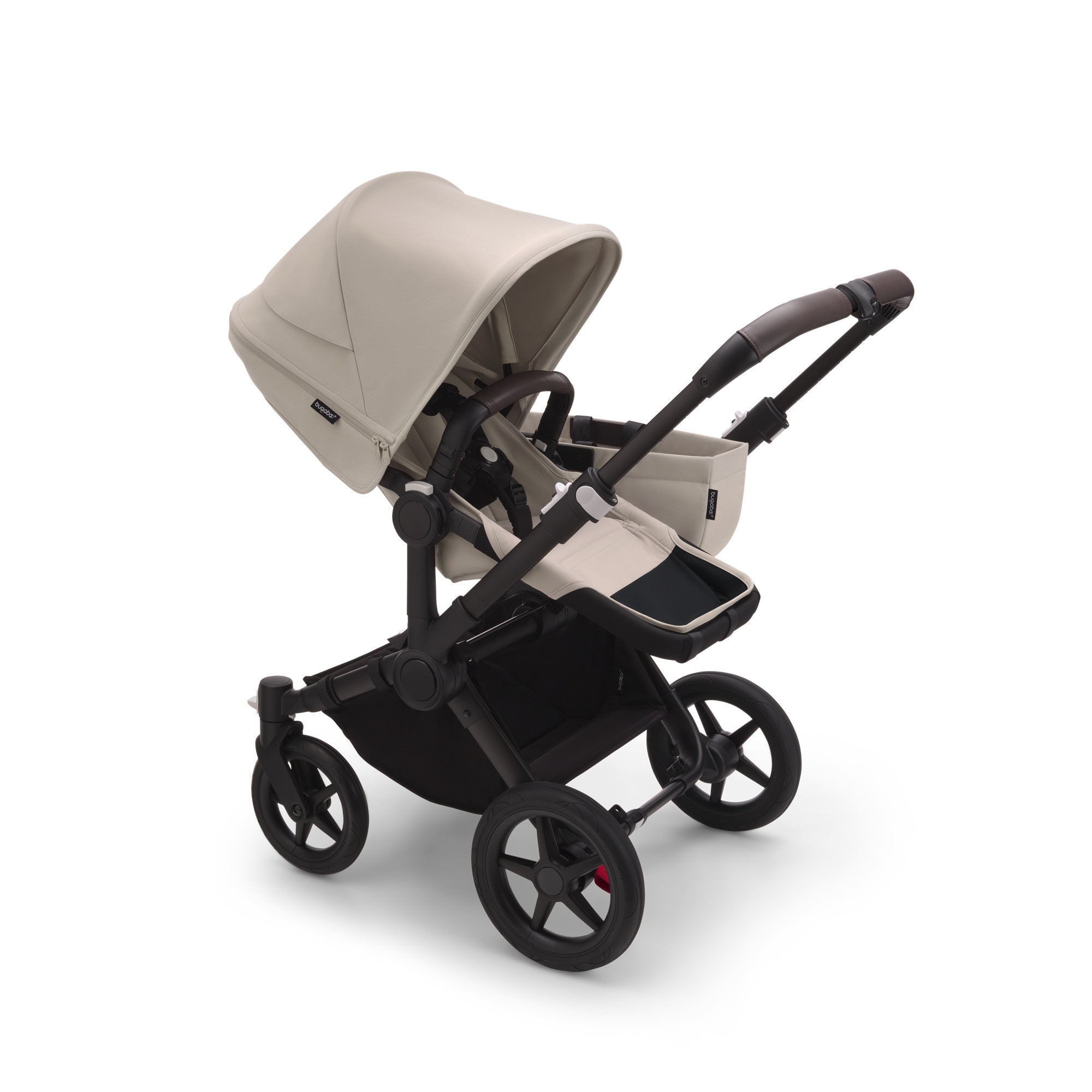 Bugaboo Donkey 5 Mono - Black/Desert Taupe | 4 Wheel Prams | Baby ...