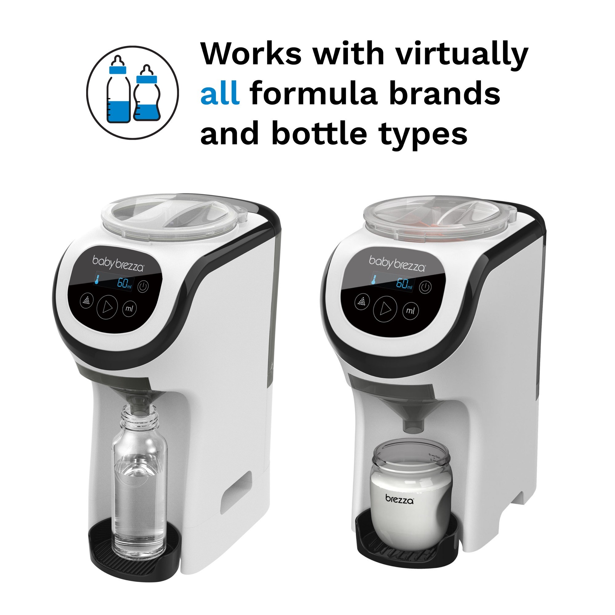 Baby Brezza Formula Pro Mini White | Bottle Warmers | Baby Bunting AU