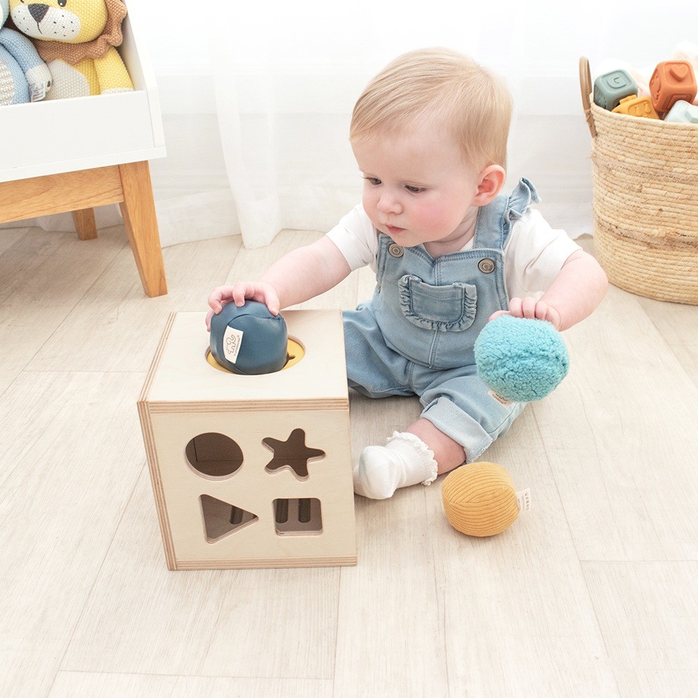 Playground 4 In 1 Sensory Cube | Interactive Toys | Baby Bunting AU