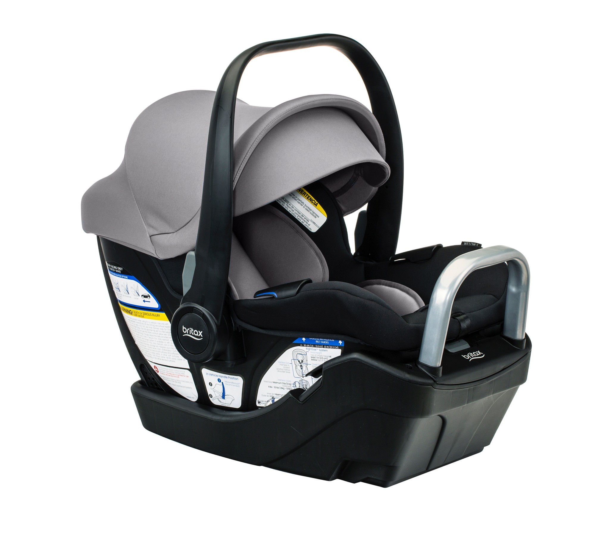 Britax Willow S Clicktight Capsule & Base Graphite Onyx | Capsules ...