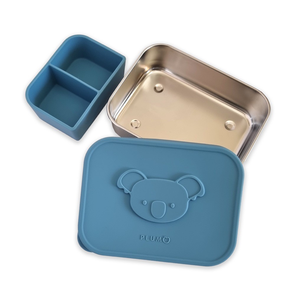 Plum Stainless Steel Bento Box Teal | Lunch Boxes & Kits | Baby Bunting NZ