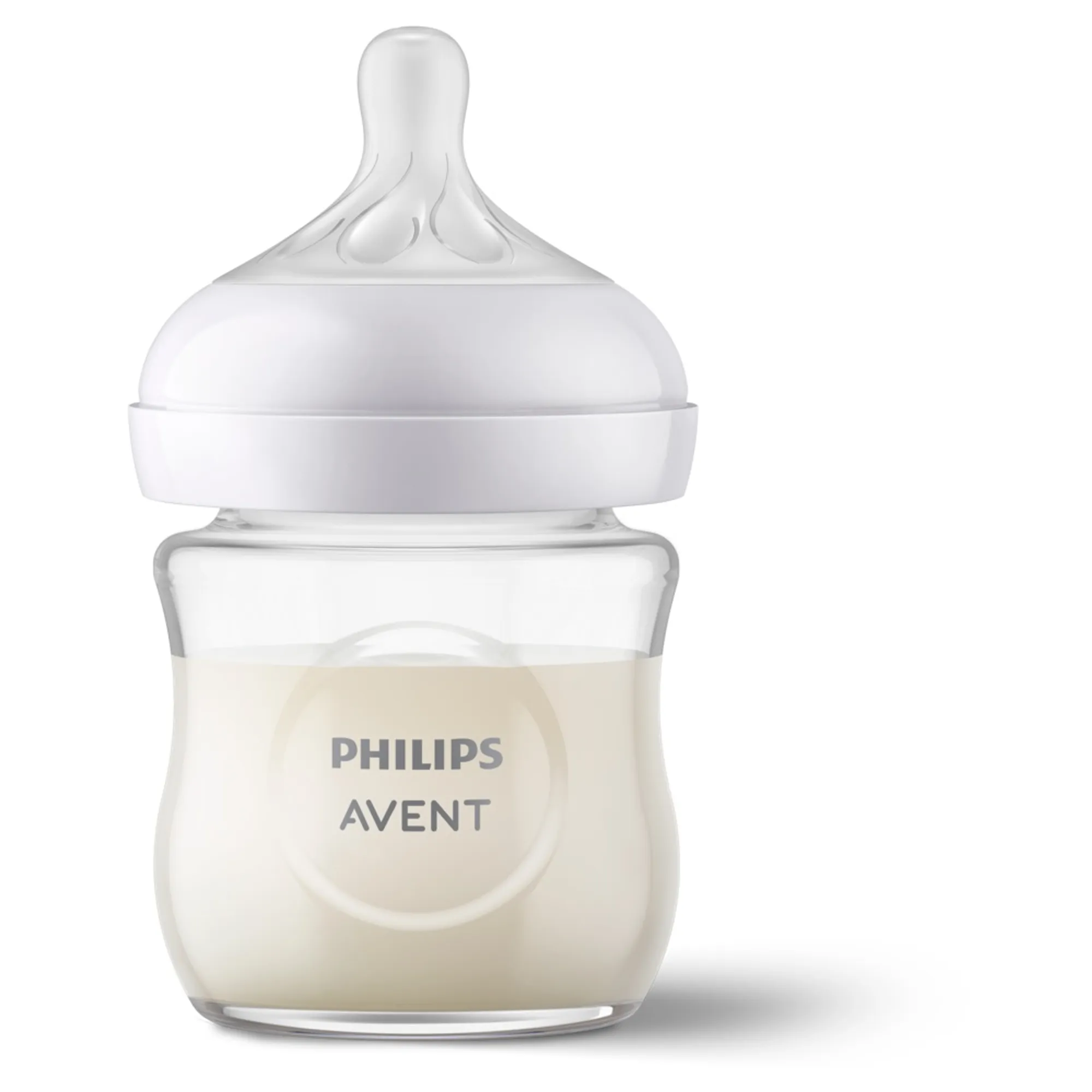 Avent Natural Response Glass Baby Bottle 120ml | Baby Bunting AU