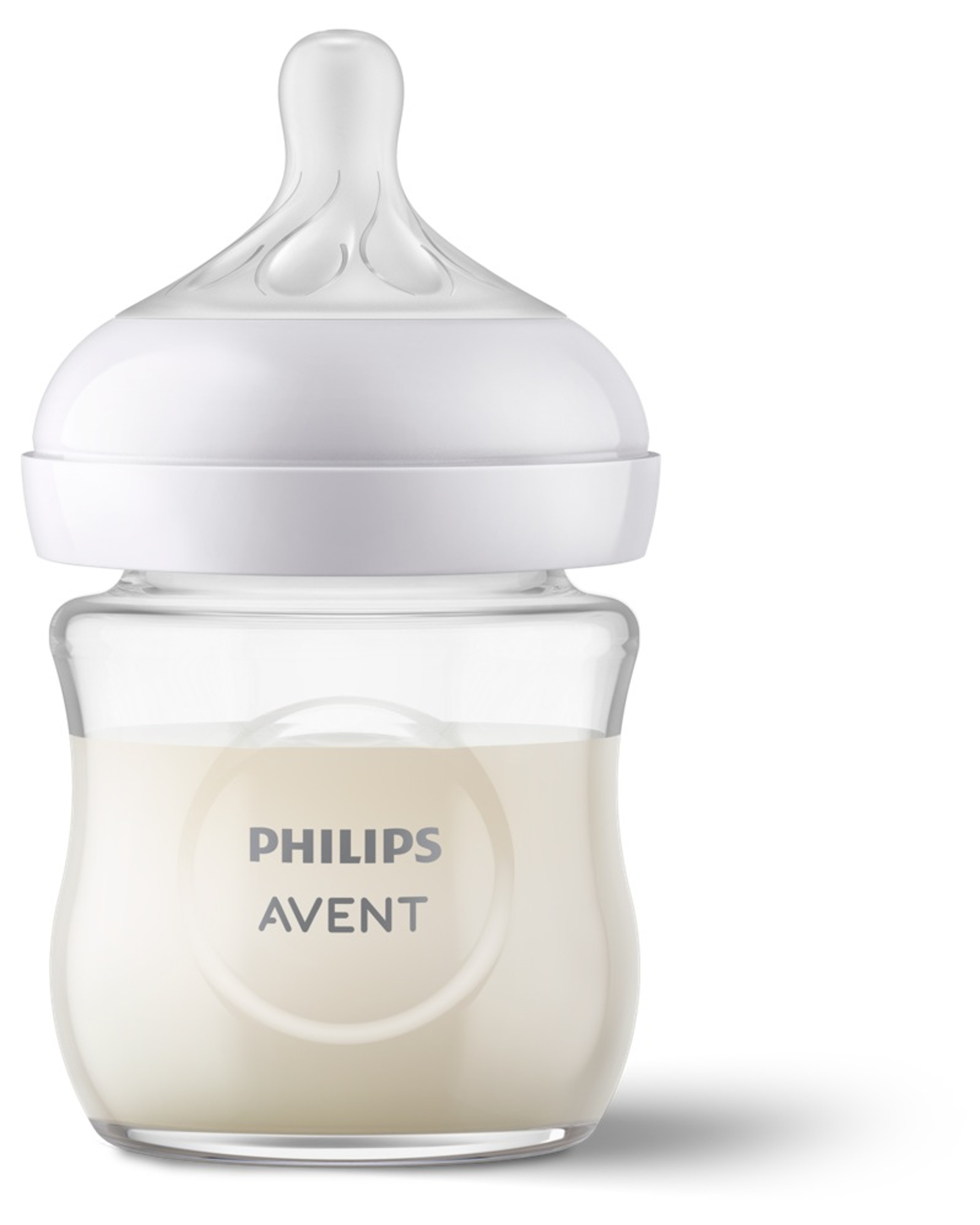 Avent Natural Response Glass Baby Bottle 120Ml | Baby Bunting NZ