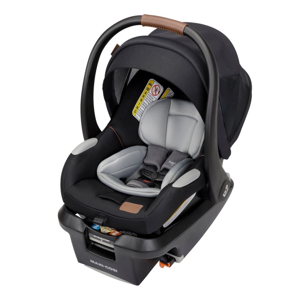 Maxi Cosi Mico Luxe+ Capsule & Base Essential Black | Capsules | Baby ...