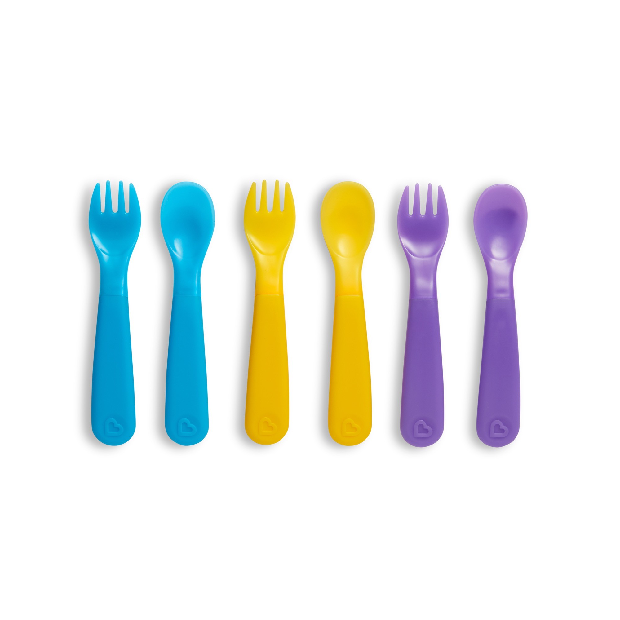 Munchkin Colour Reveal™Utensils Multi-6 Pack | Baby and Toddler Cutlery ...